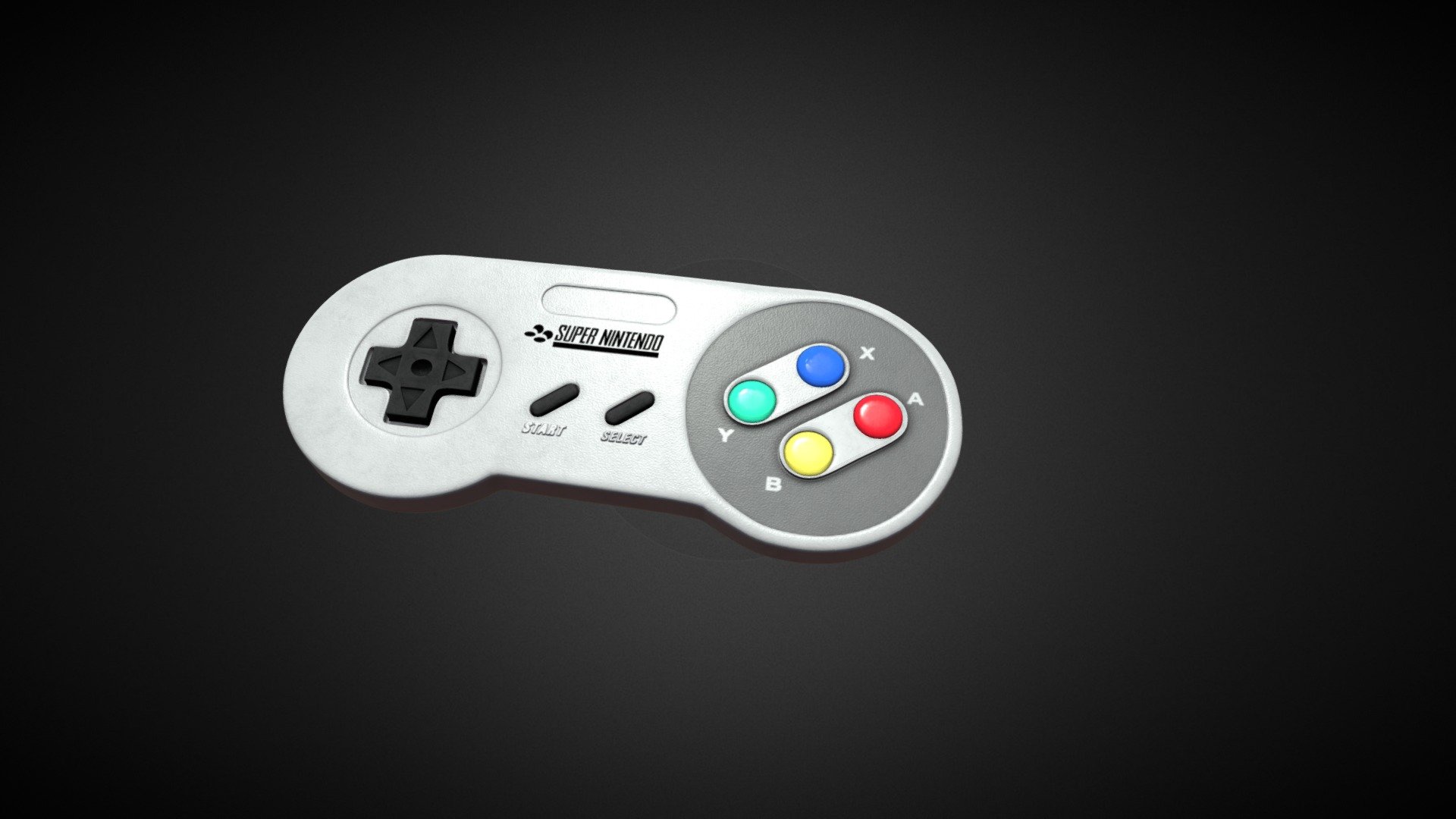 Snes Controller - 3D model by andrew.mautone [410b400] - Sketchfab