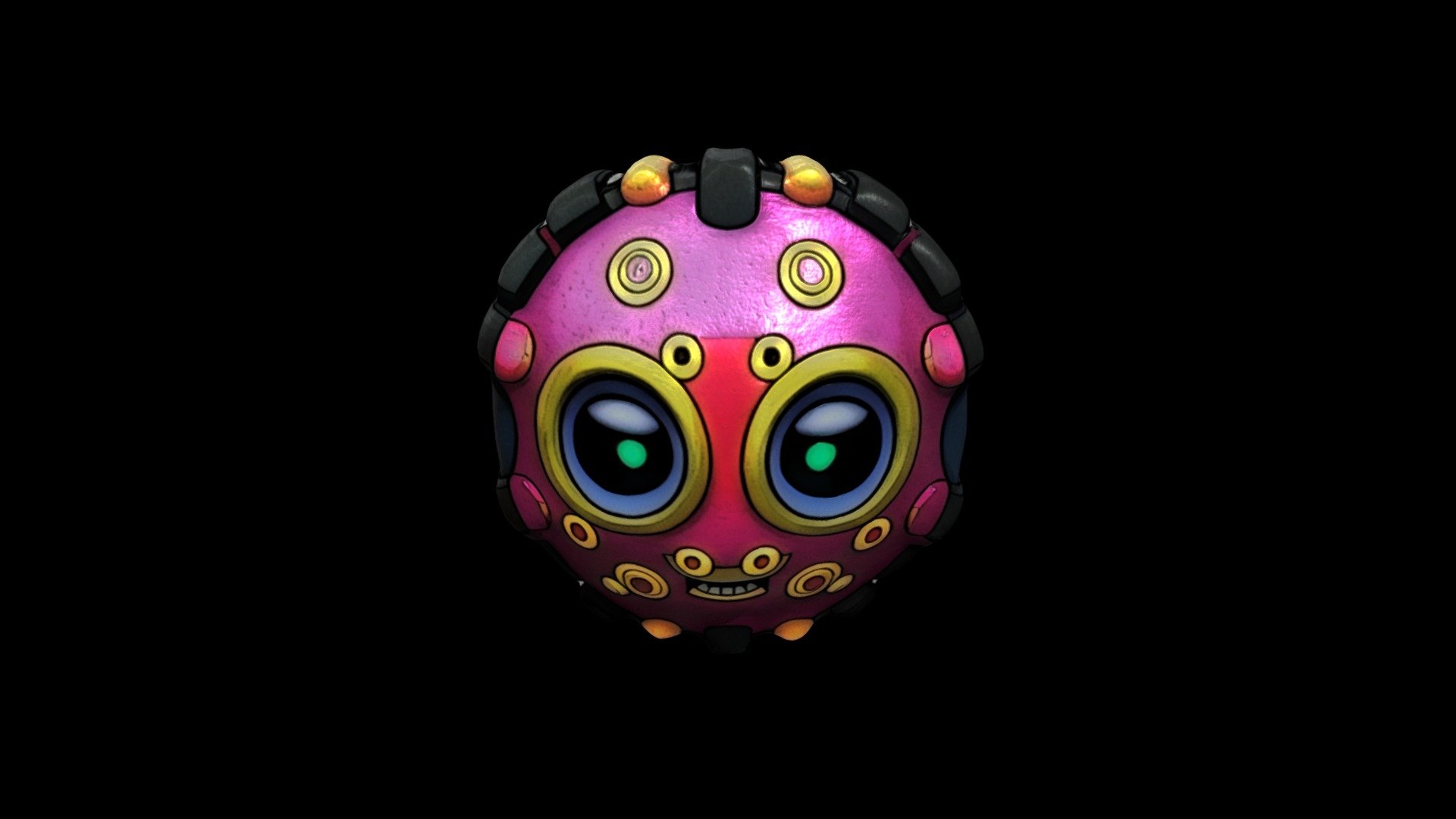 Happy Mask 35 - Download Free 3D model by klrxyz [410c273] - Sketchfab