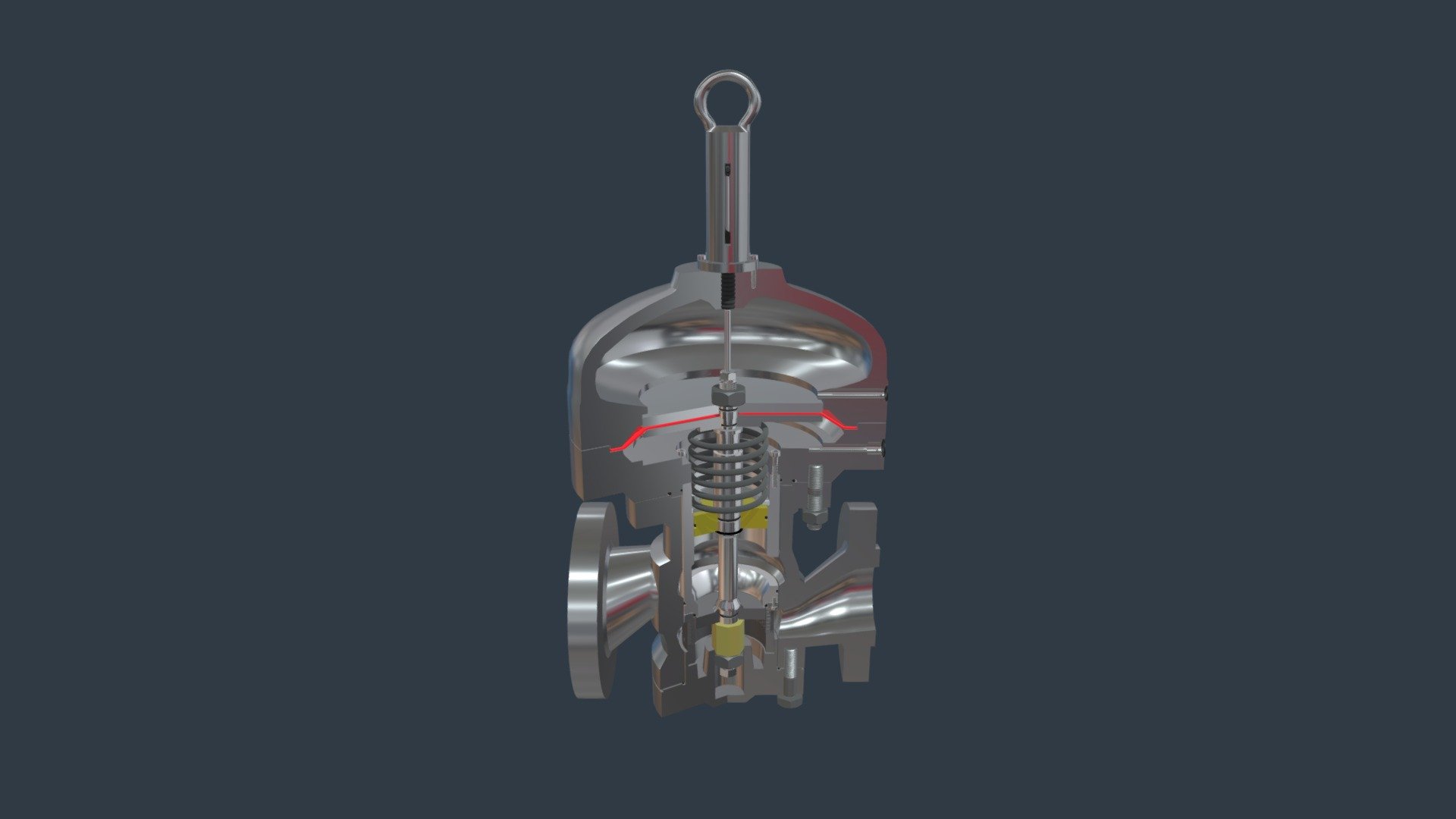 Gorter R100s cross section - 3D model by hishamsamy [410d5a5] - Sketchfab