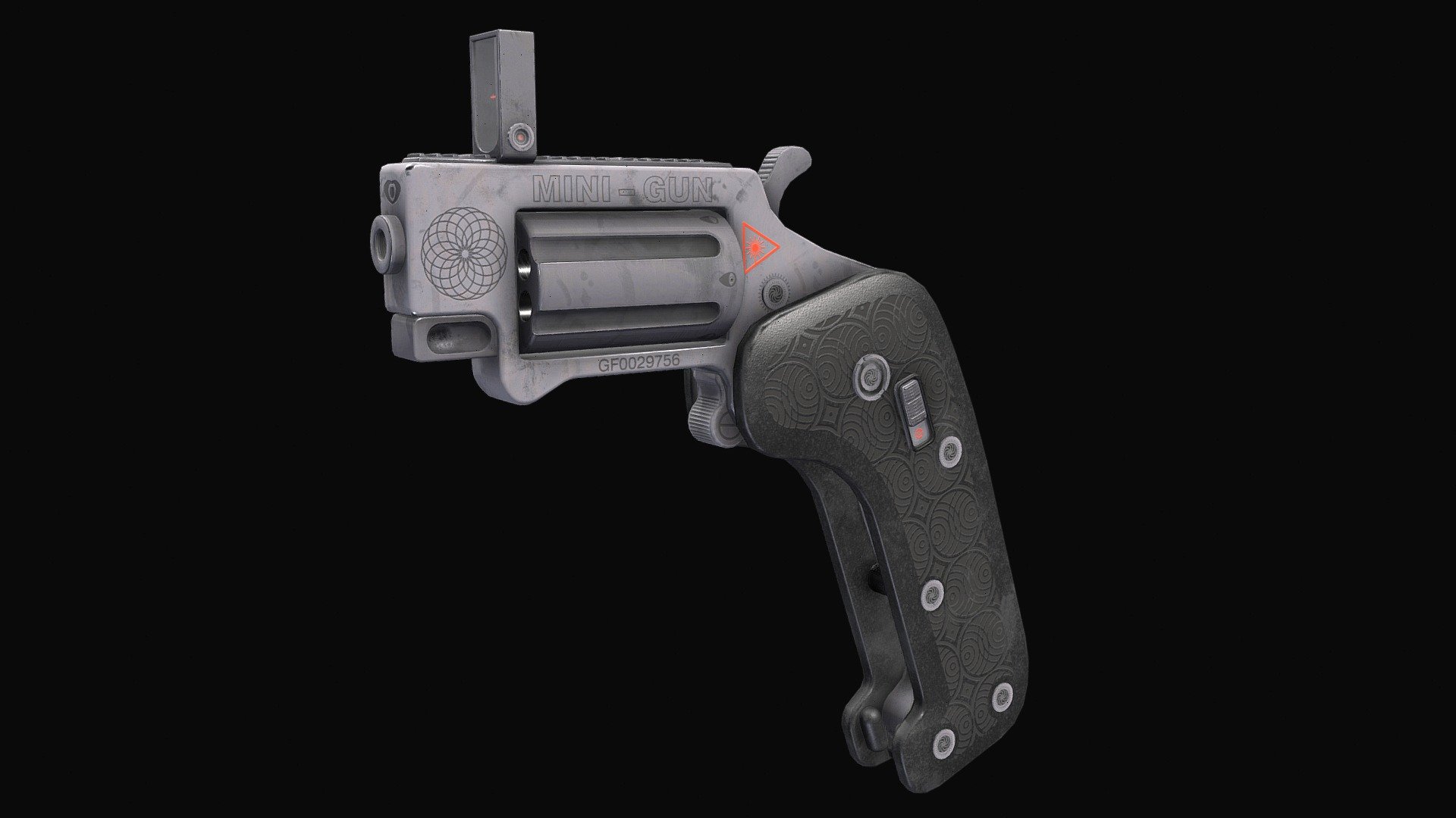 mi-ni gun low RENDER - 3D model by showbabls [410d849] - Sketchfab