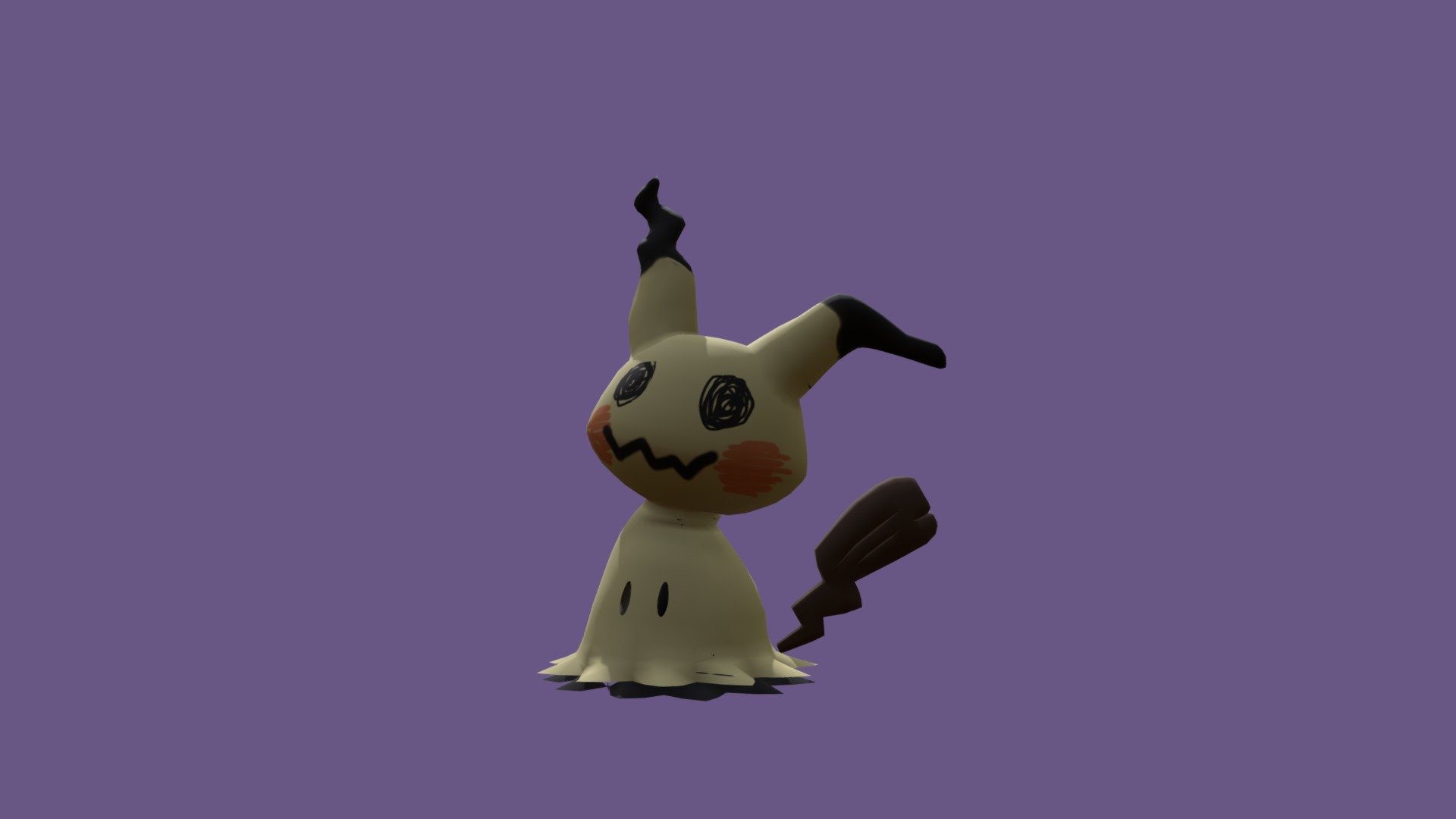 Mimikyu - 3D model by Ulrike_Selvik (@Nemi66) [410e1cc] - Sketchfab