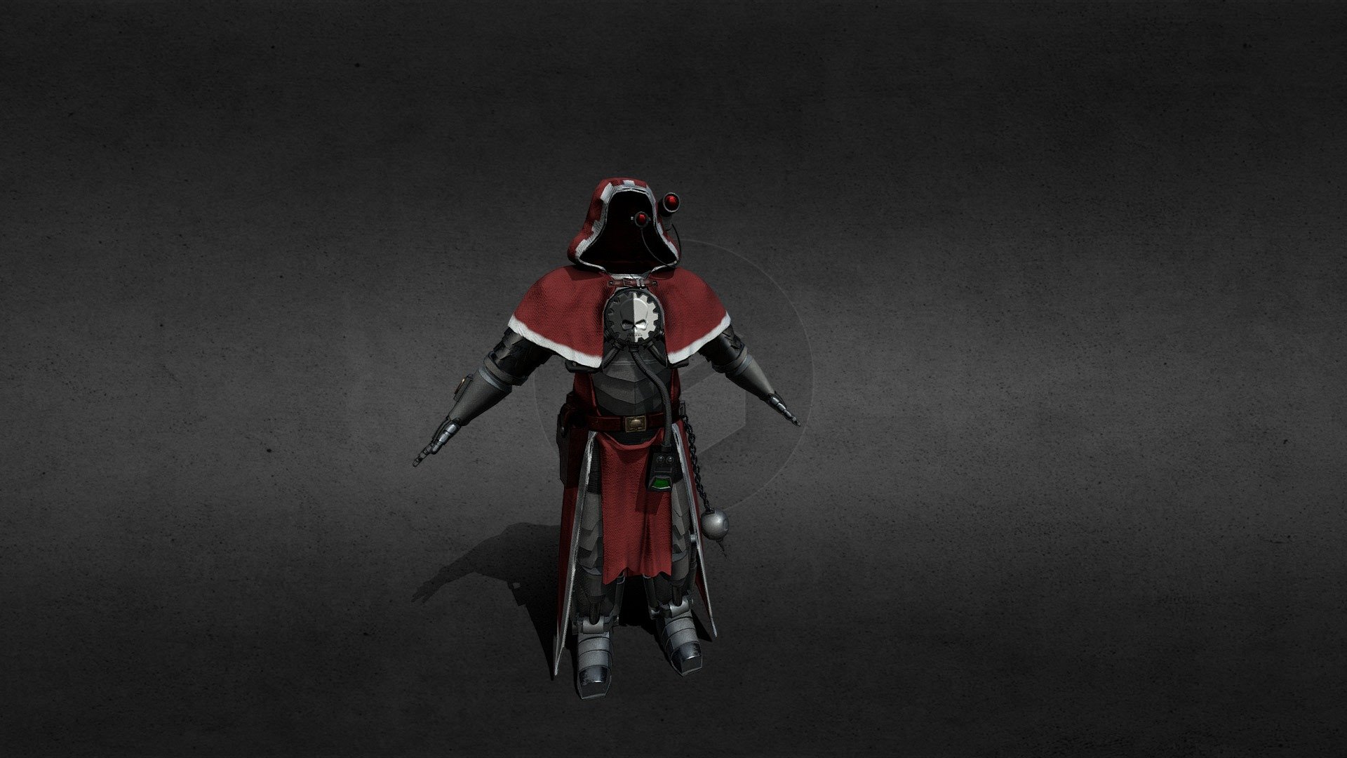TechPriest - 3D model by BYATEK [410fc8d] - Sketchfab