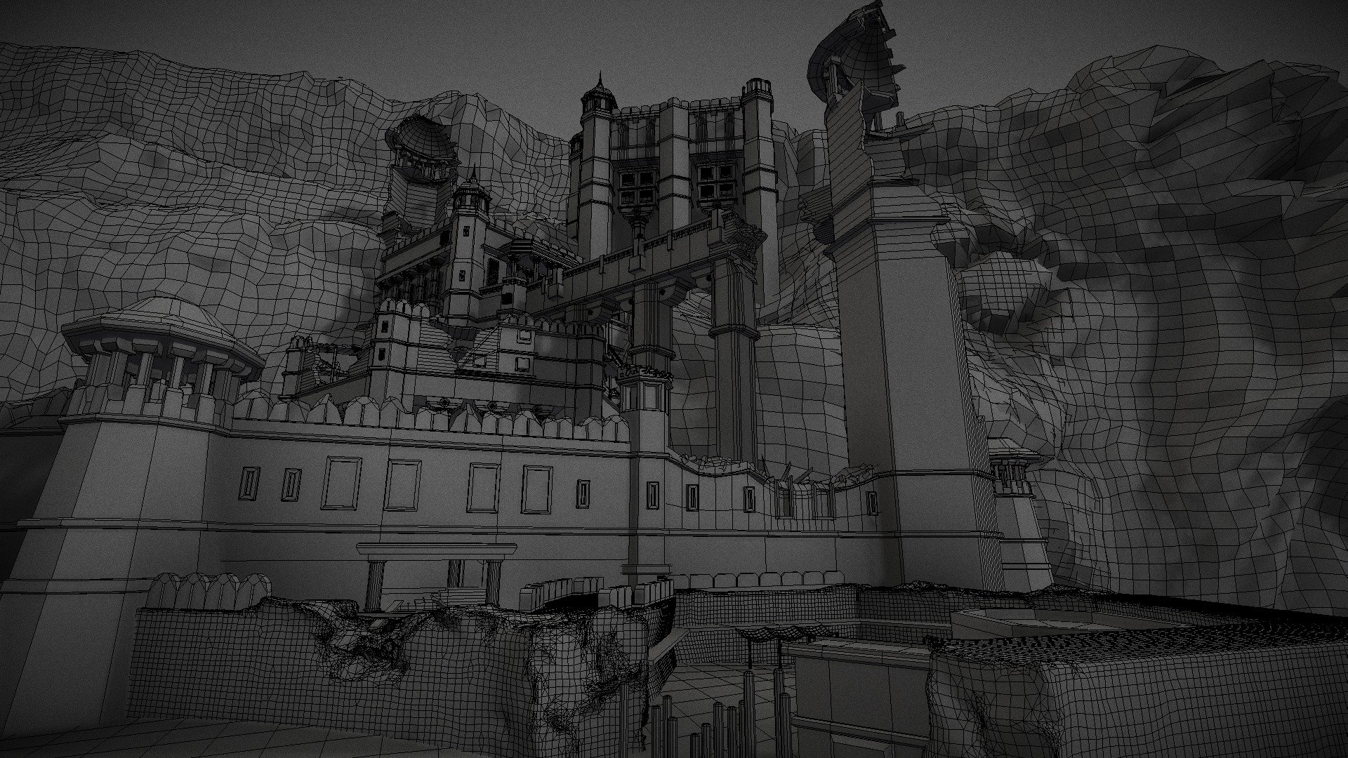 Kaer Morhen - The Witcher (Netflix) - 3D model by joe.imxs [4111340 ...