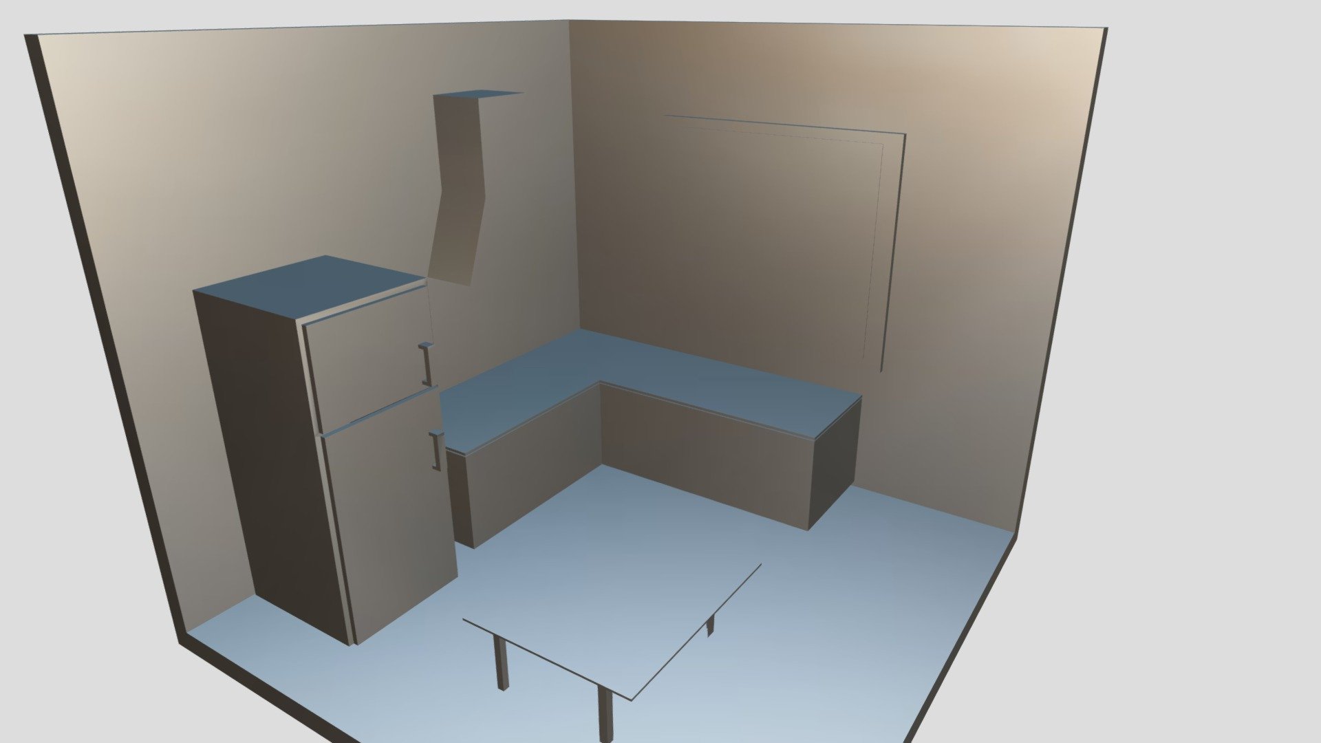 Isometric room made in prisma 3d - Download Free 3D model by Asvind .V ...