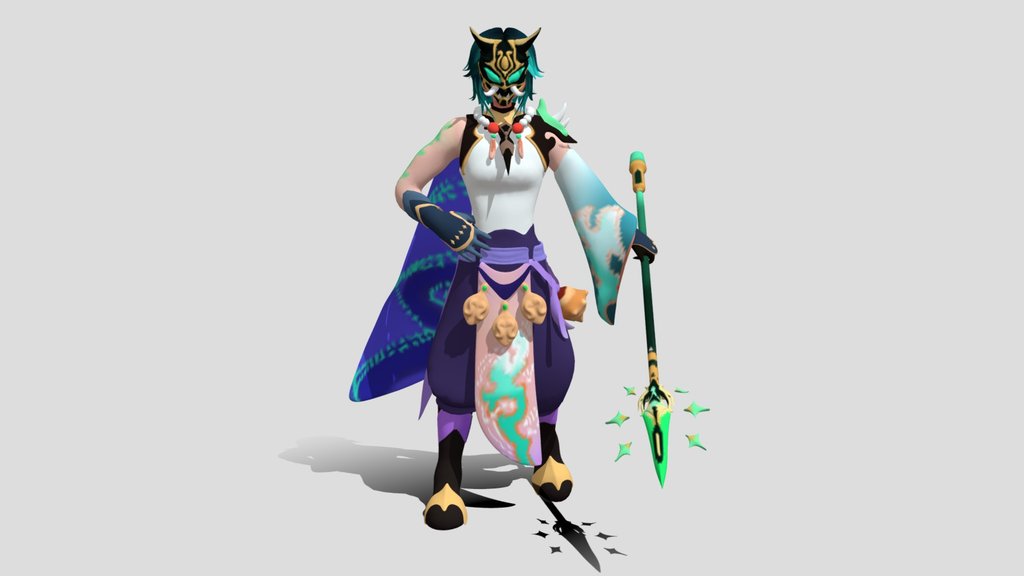 Xiao - A 3D model collection by Dark Dude YT (@DarkDudeYT) - Sketchfab