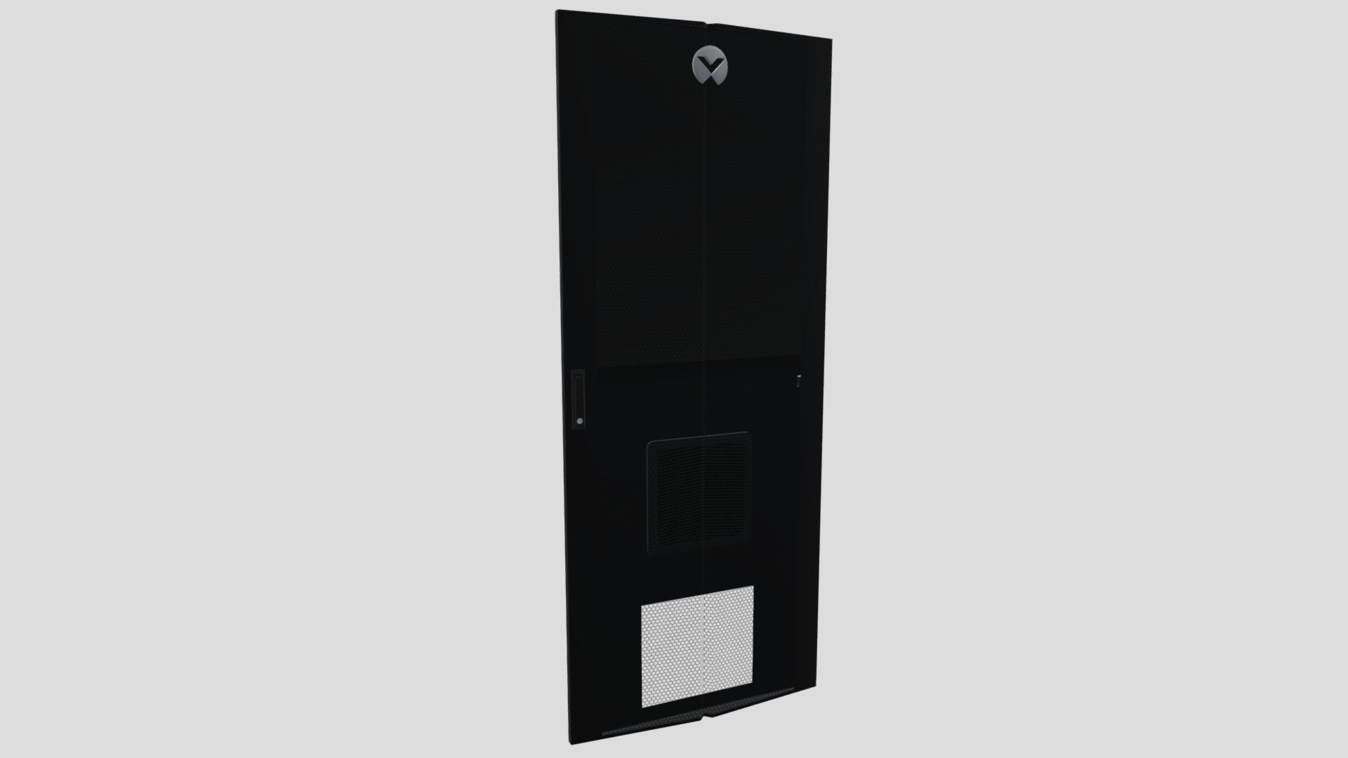VRCS Front panel 42Ux800_sc - 3D model by Vertiv [4112800] - Sketchfab