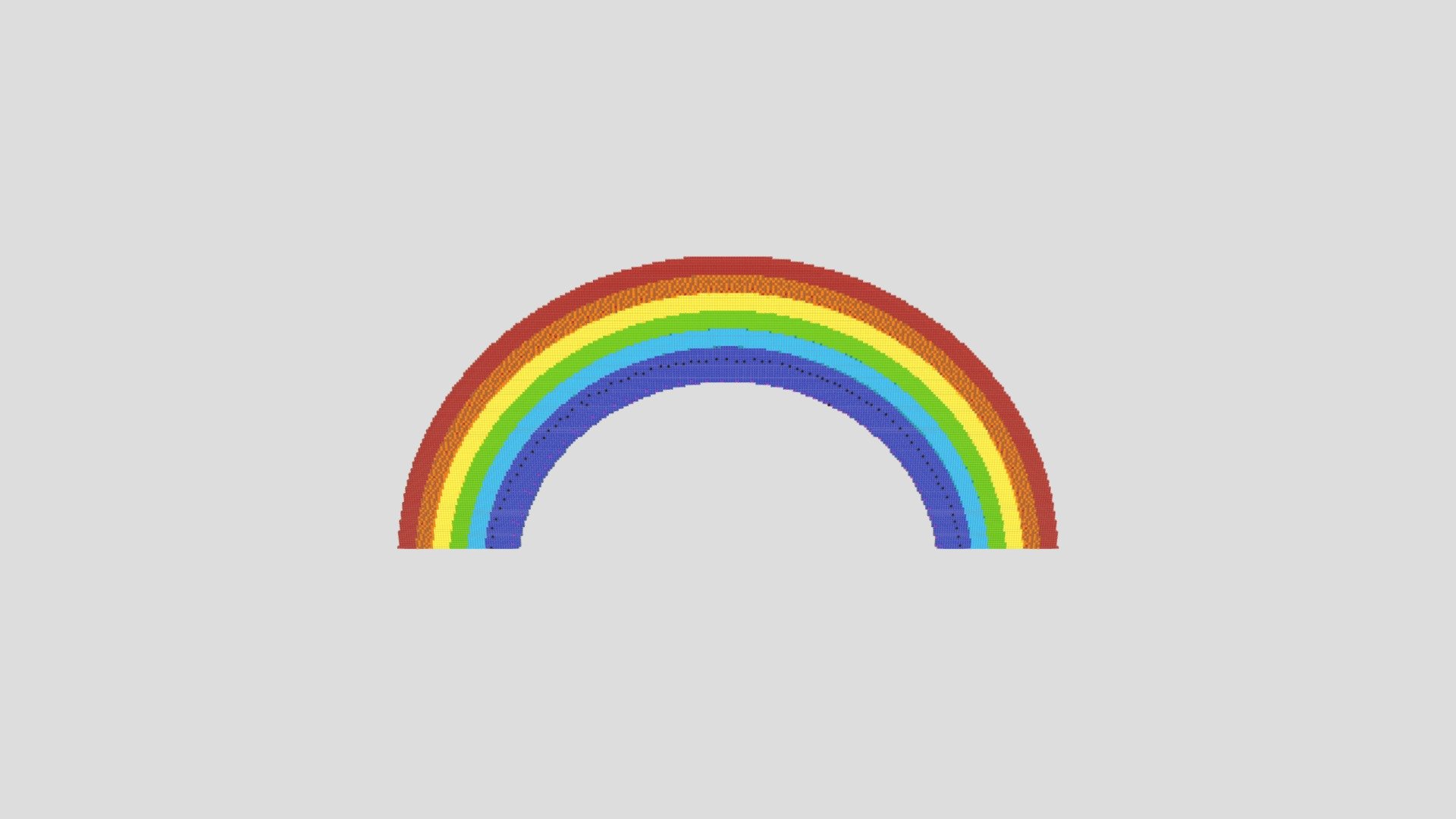 pixel-rainbow - Download Free 3D model by madexc [41130a3] - Sketchfab