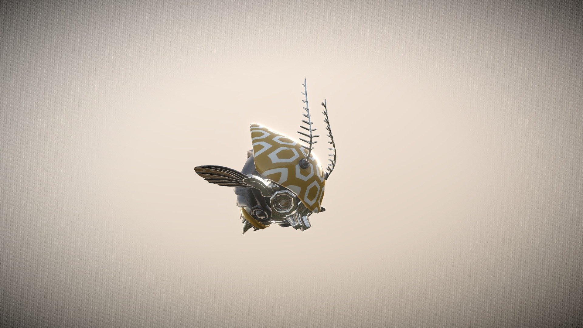 Robotic Insect - 3D model by PepUp [41138e5] - Sketchfab