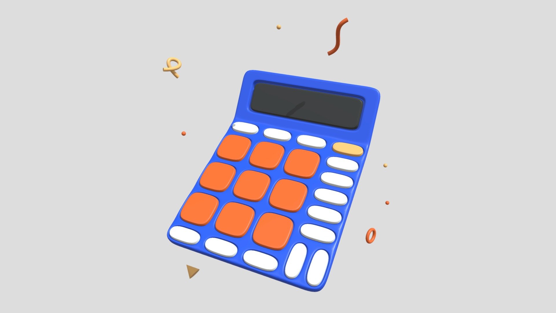 Calculator - Download Free 3D model by DimenVision [4114f94] - Sketchfab