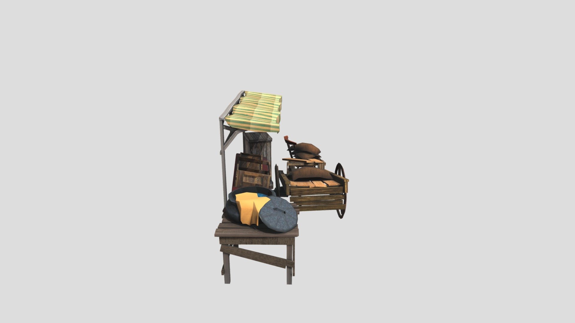 Stand - 3D model by vflorea97 [41155a0] - Sketchfab