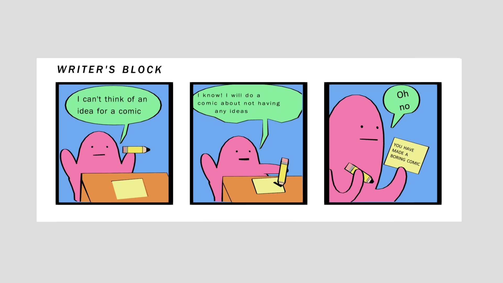 Writer's block (3D Comic assignment) - 3D model by DeltaRayquaza ...