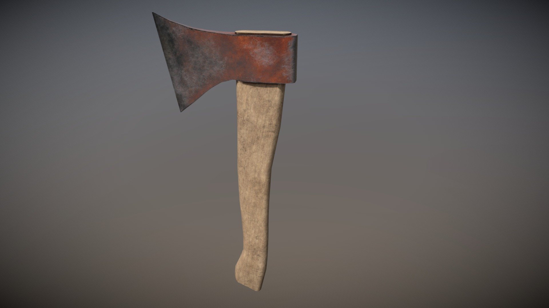Rusty Axe - 3D model by Dan Rieger (@riegerman) [4115d1f] - Sketchfab