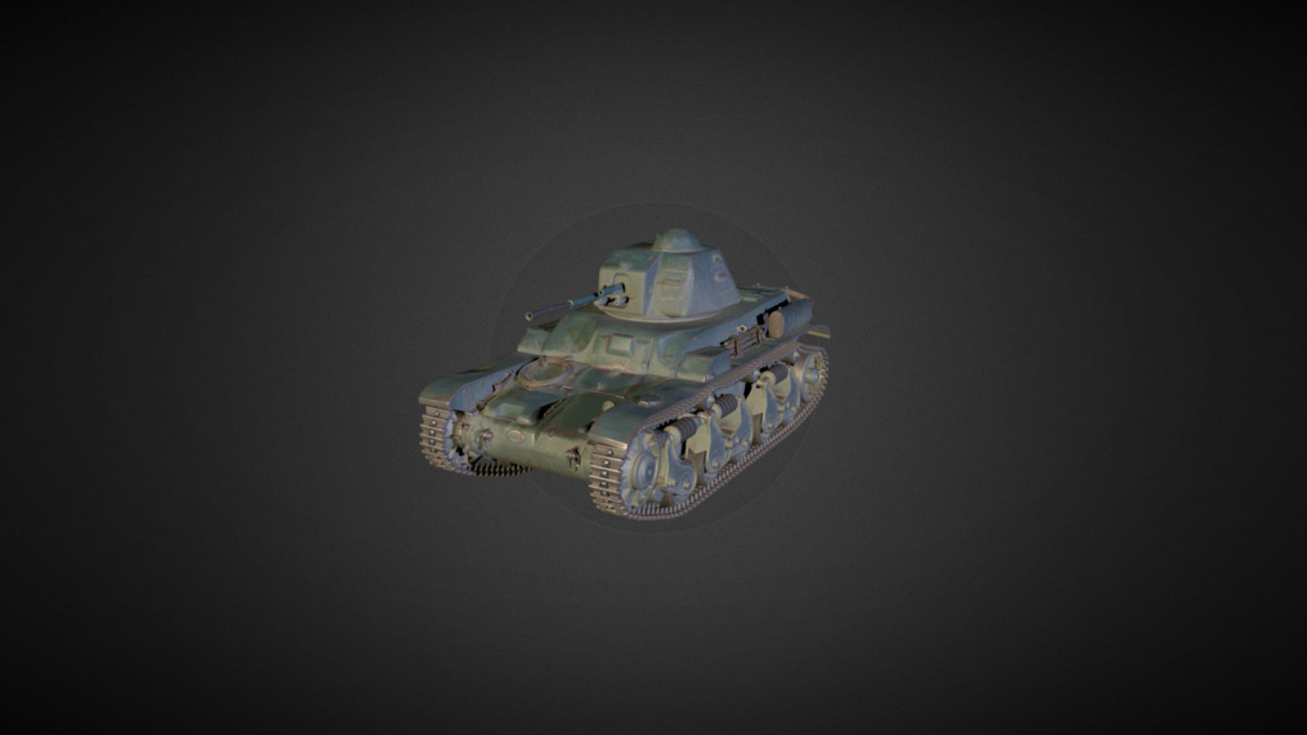 Renault R35 - 3D model by Degit22 [411666f] - Sketchfab