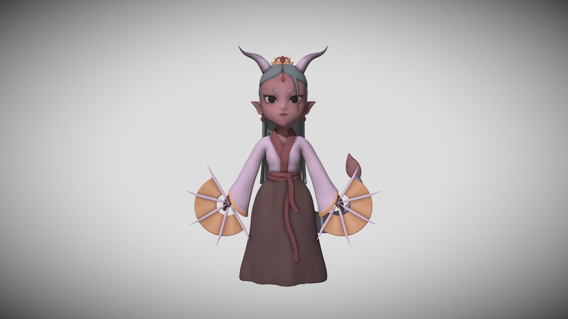 Dragon Princess Low Poly - 3D model by lilianaafernandess [4117e89 ...