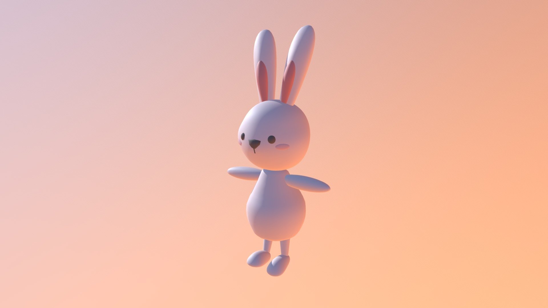 Walking Rabbit - 3D model by hanjum [411ae75] - Sketchfab