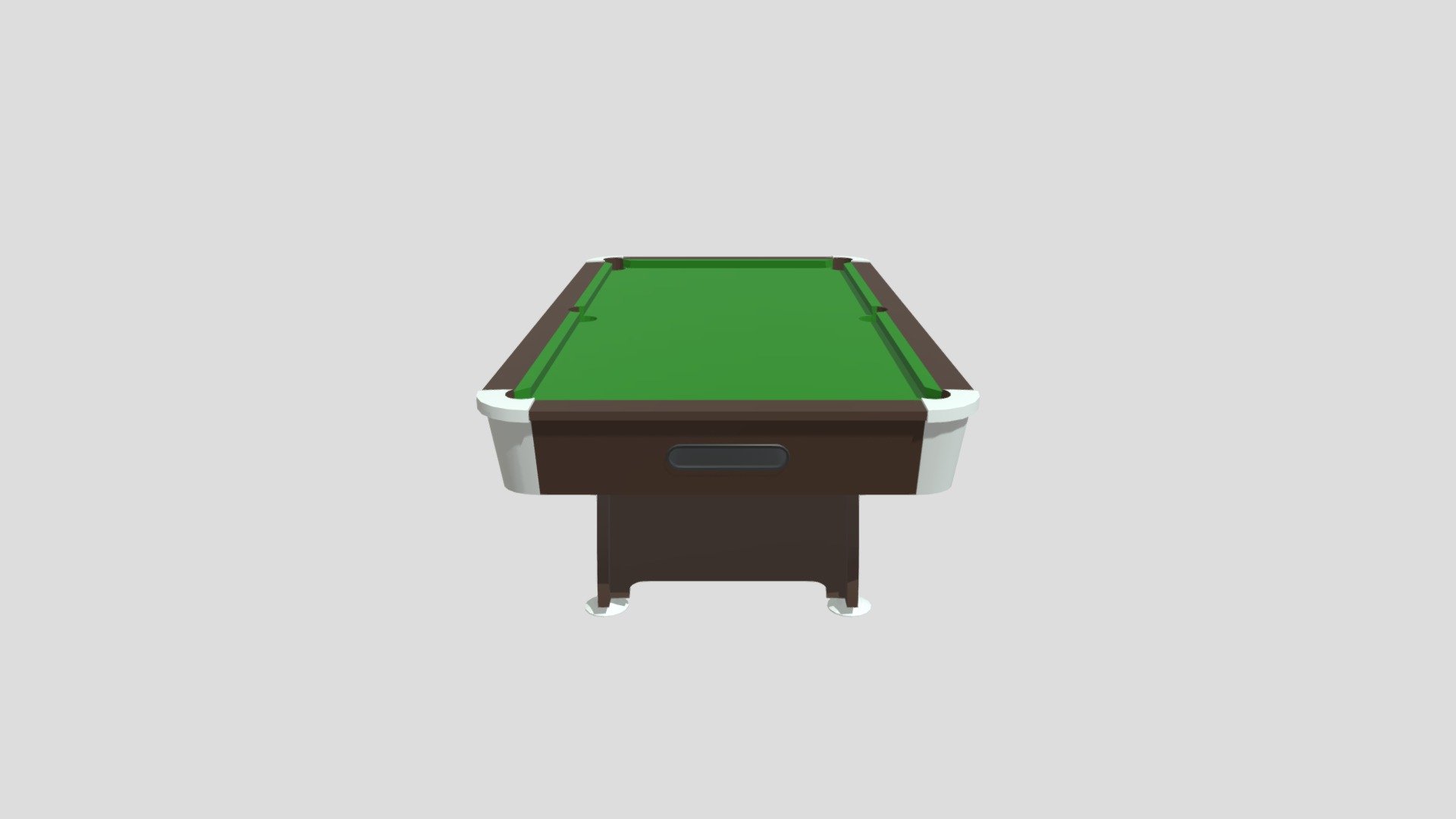 Billiard table - Download Free 3D model by harrimyl [411bfab] - Sketchfab