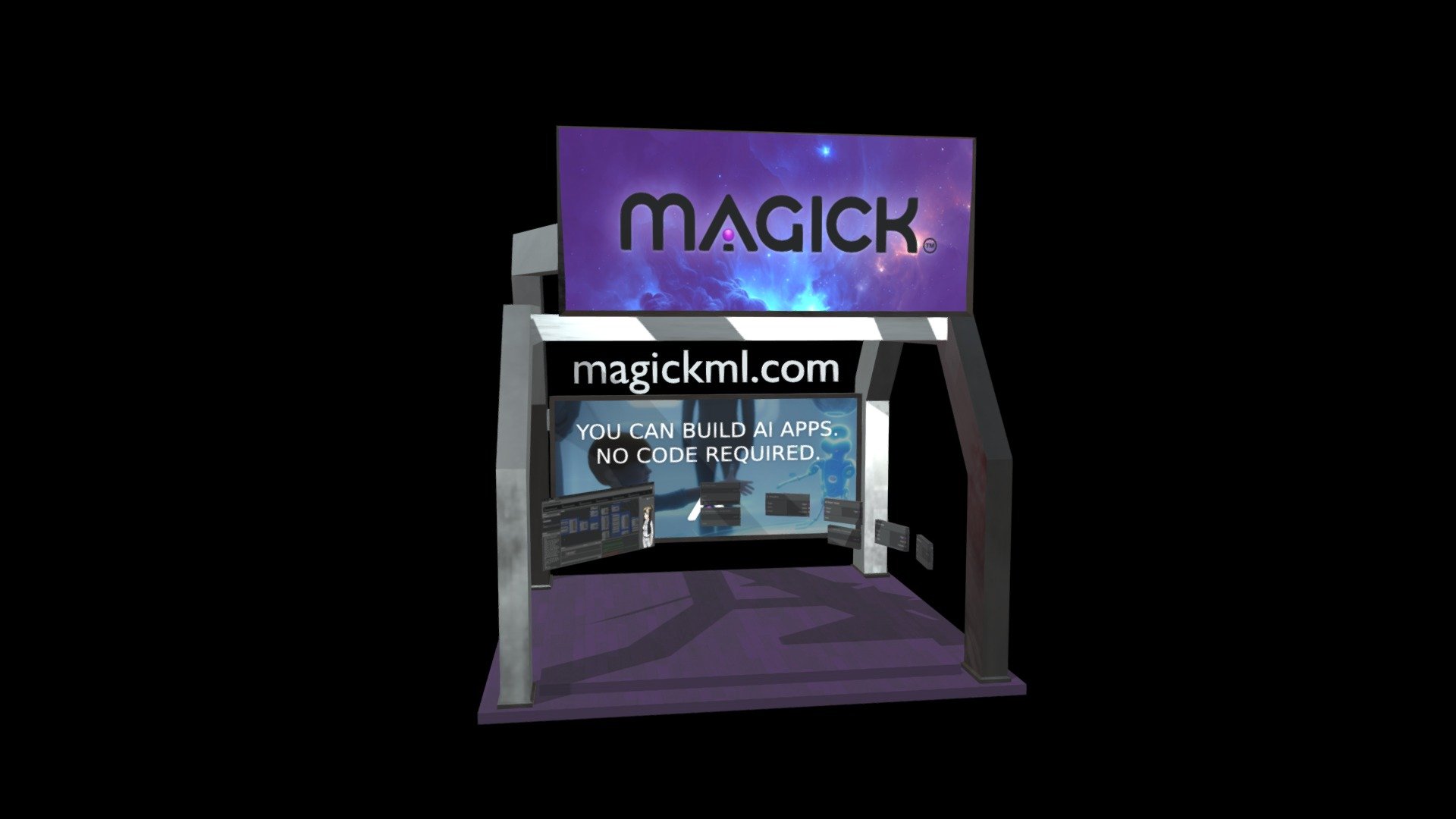Magick booth - Download Free 3D model by m3org [411c9a6] - Sketchfab