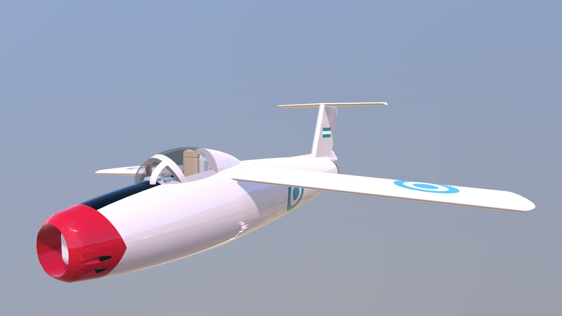 FMA Pulqui II 1Ae-33 - 3D model by The fancy bear (@A_fancy_bear ...