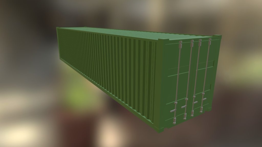 Container - Download Free 3D model by ezra3131 [411db3f] - Sketchfab