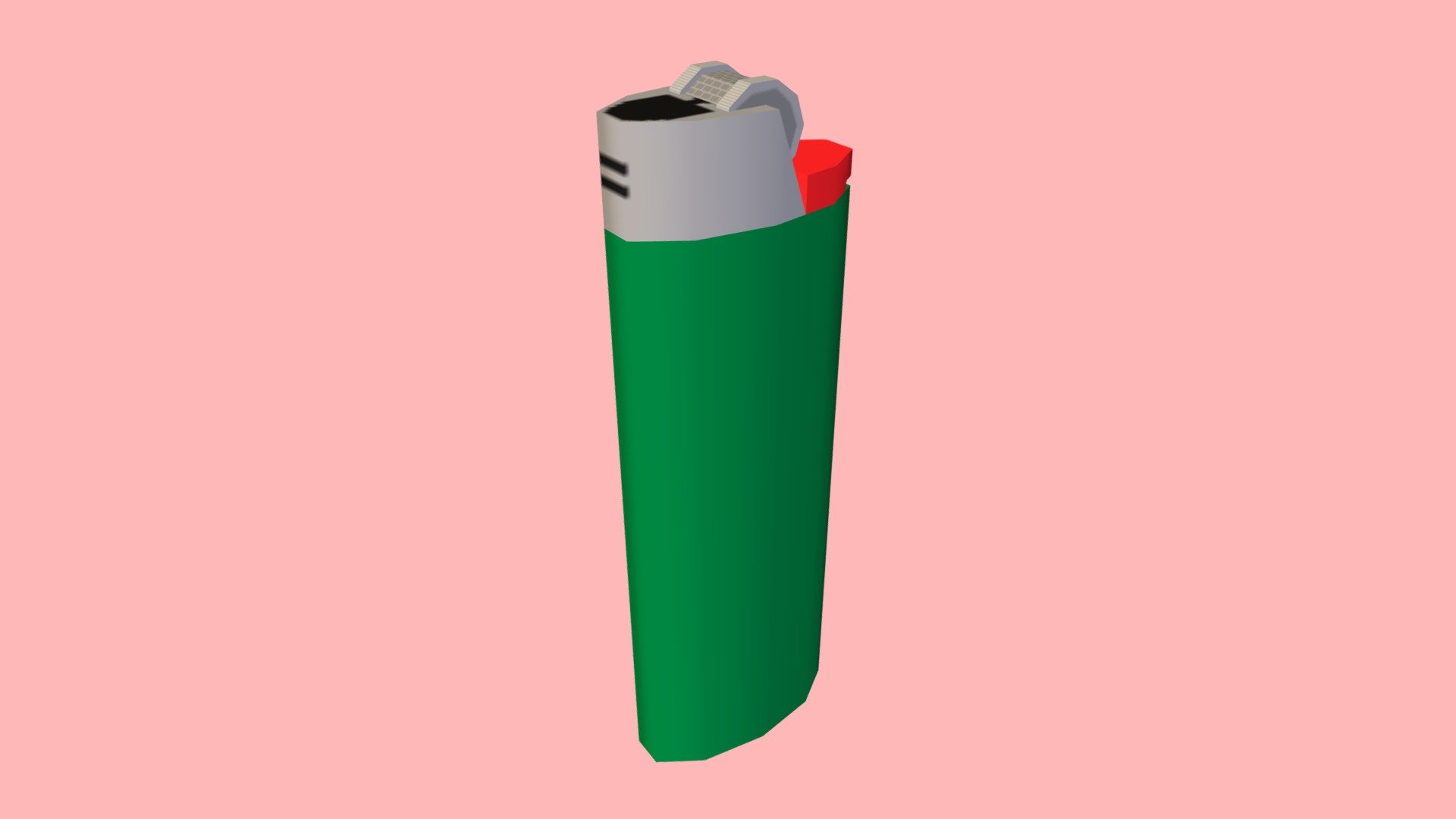 Lighter - 3D model by dreamparacite [411df52] - Sketchfab