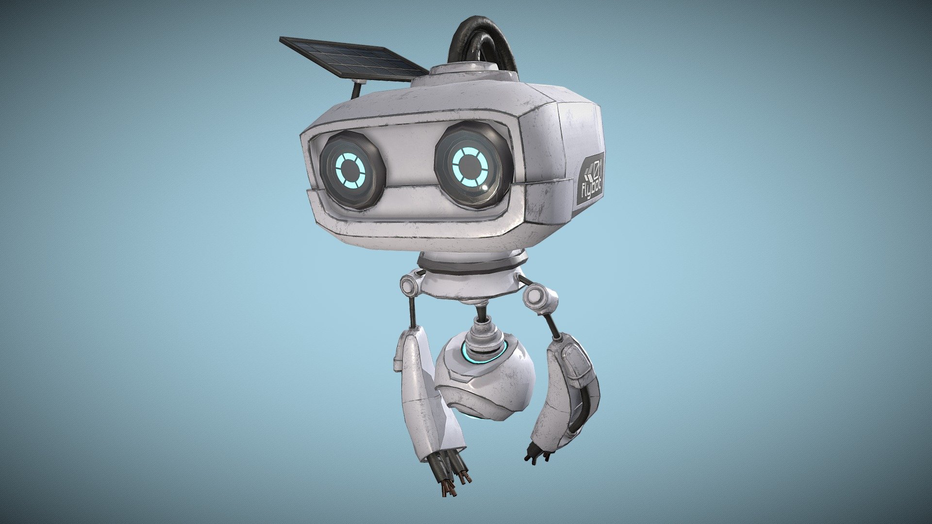 FlyBot - 3D model by Massimiliano Turco (@mturco21) [411e680] - Sketchfab