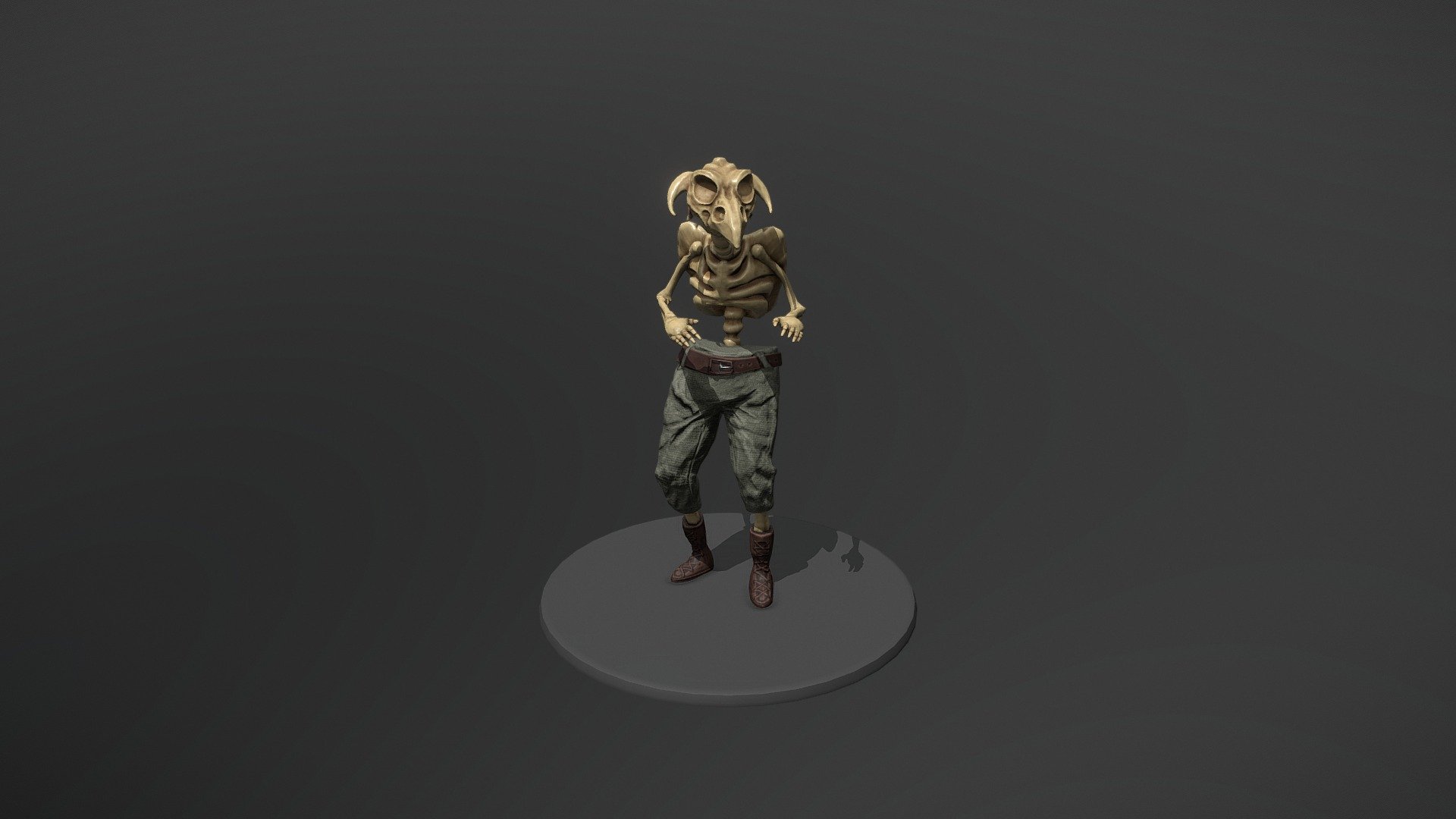 Dead Skeleton Posed Rework - Download Free 3D model by Emix0n [411eaef ...