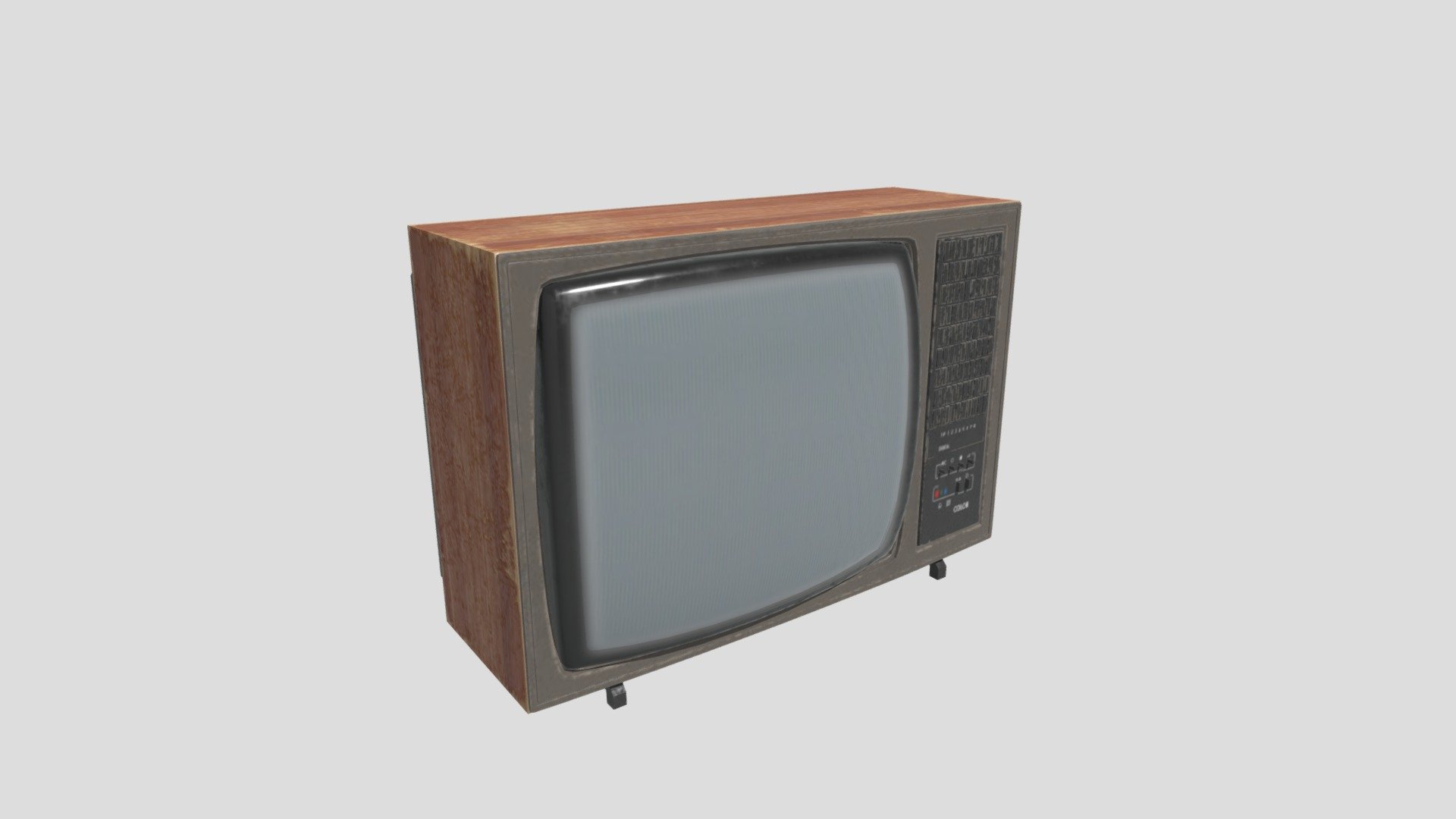 Old TV - 3D model by Digital Media (@dmcz) [411f9dd] - Sketchfab