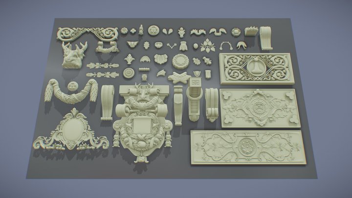 Organic 3D models - Sketchfab