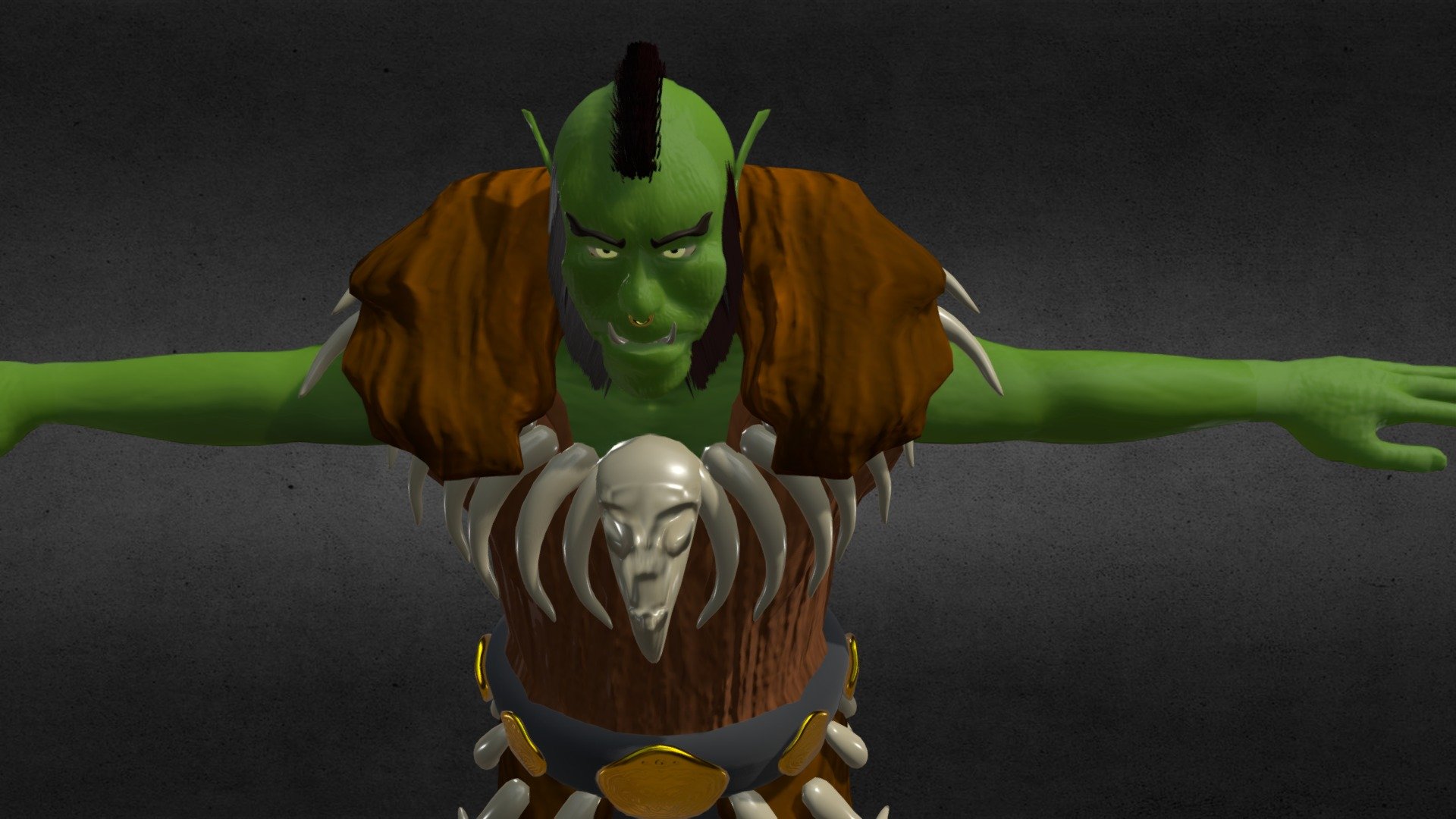 Orc - 3D model by sirhallin [4127c43] - Sketchfab