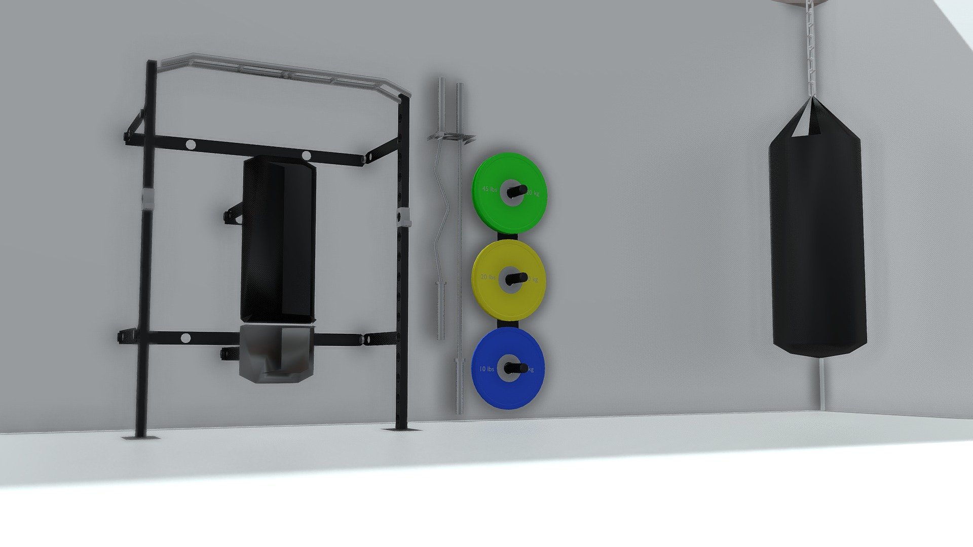 foldable gym rack - Download Free 3D model by abdullahpowerfull ...