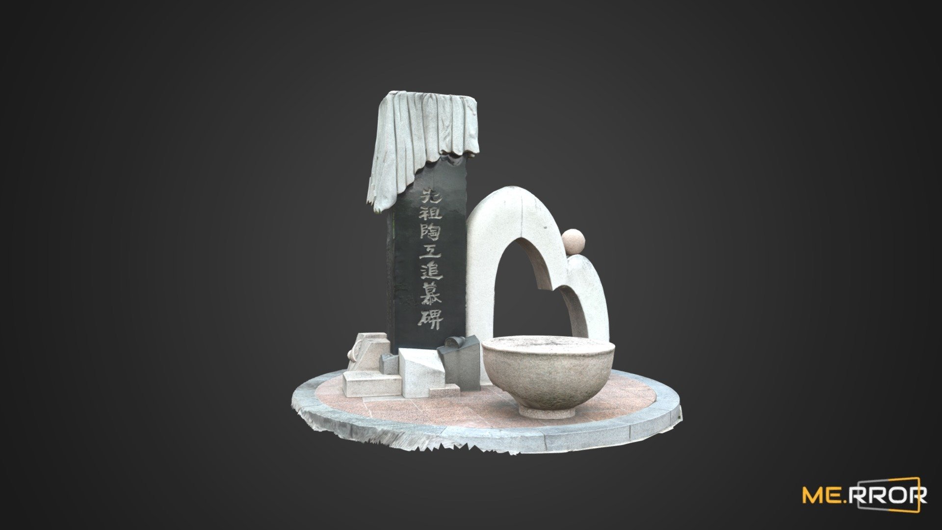 Asian Tombstone - Buy Royalty Free 3D model by ME.RROR (@merror ...