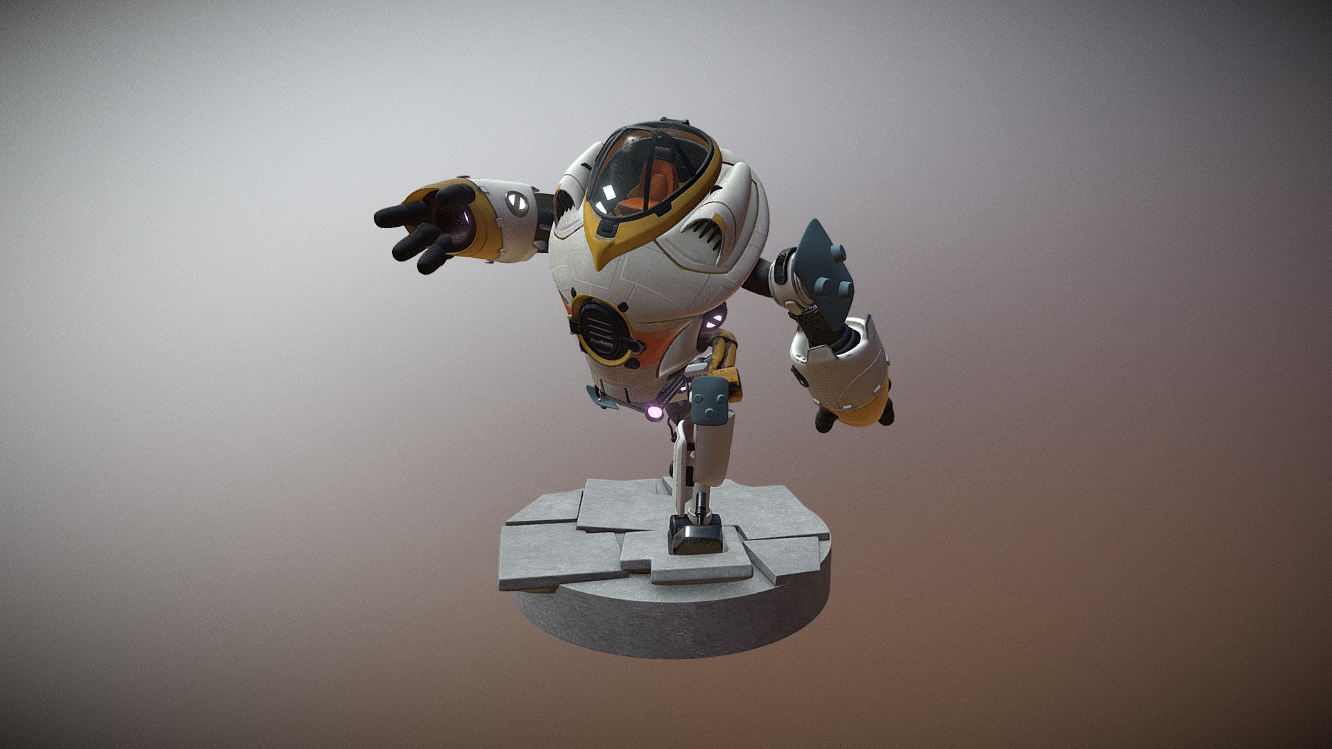 Big Mech - 3D model by David Dugan (@duncans) [41299ff] - Sketchfab
