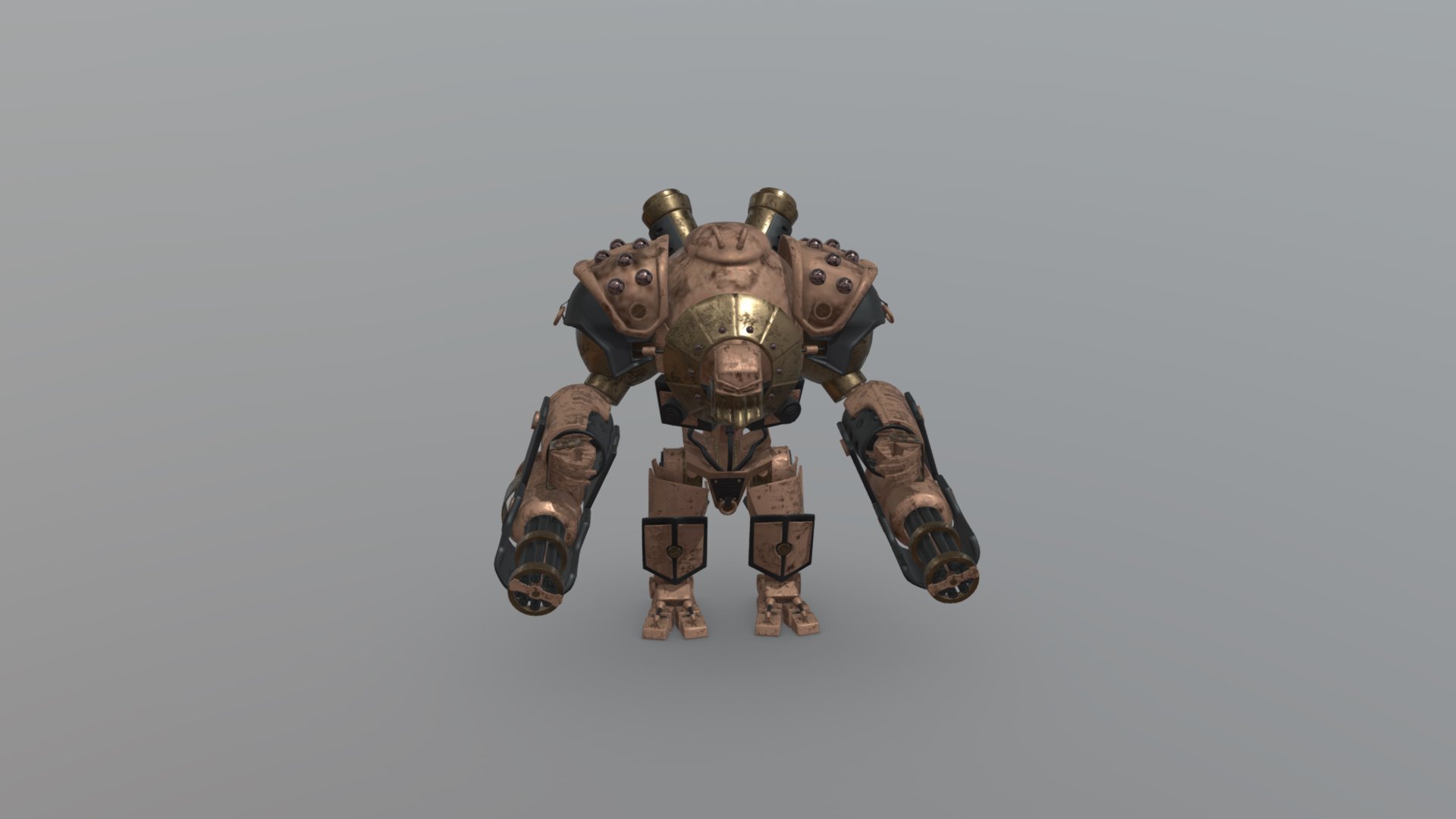 SteamBot - 3D model by Tara.Hayes [412a1ee] - Sketchfab