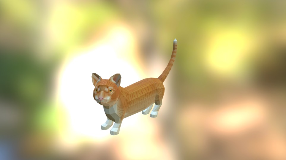 Cat - 3D model by mcnhel [412ba07] - Sketchfab