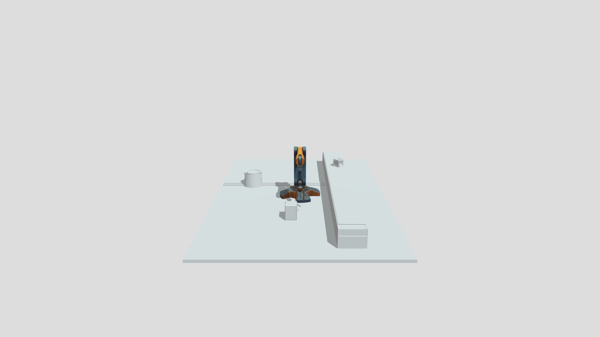 Robotic arm moving practice - 3D model by MayaPXN [412bdf7] - Sketchfab