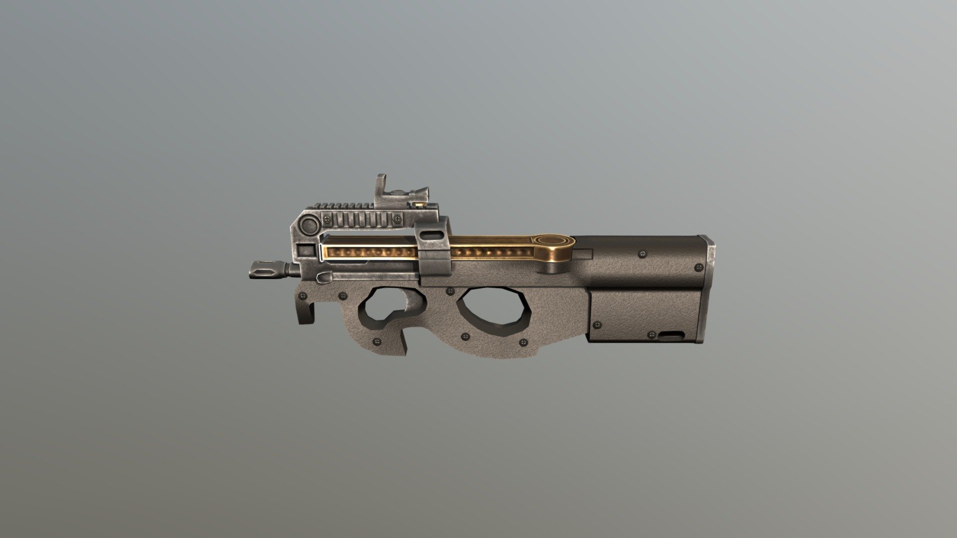 P90 - 3D model by redoram [412c98c] - Sketchfab