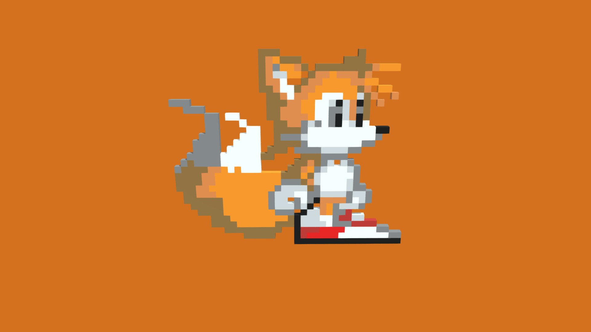 Pixel Tails. - Buy Royalty Free 3D model by Dr. Heinz Doofenshmirtz ...