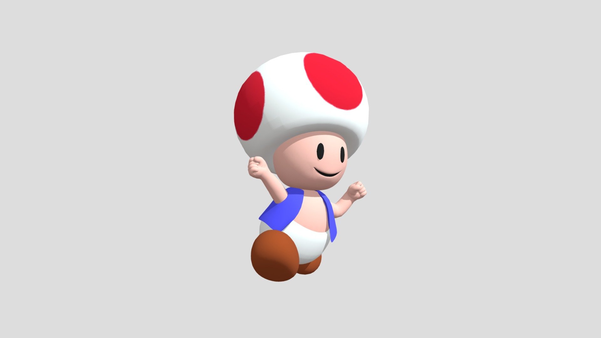 Toad - Download Free 3D model by tirrellclark.75 [412d2d9] - Sketchfab