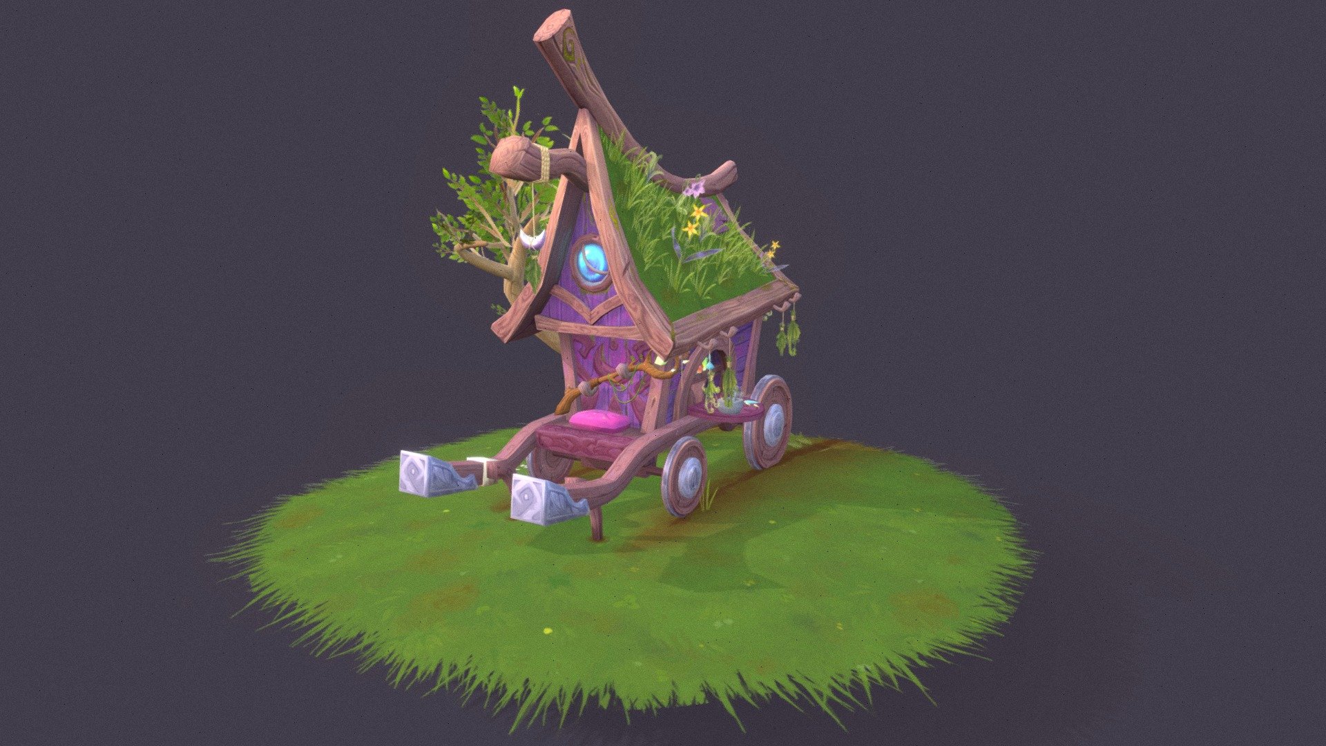 The Wandering Druid - 3D model by LuciaReyna [412ec83] - Sketchfab
