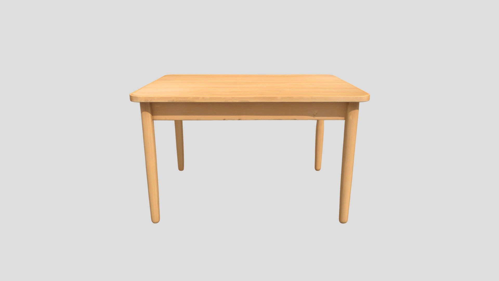 Simple school table - 3D model by monkeydisskato2 [41303b9] - Sketchfab
