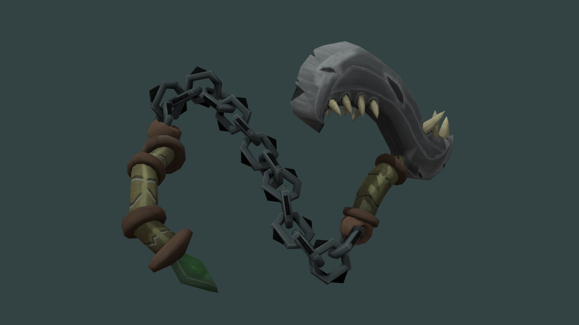 Weaponcraft - Chained Scythe - Download Free 3D model by RobinDhondt2 ...