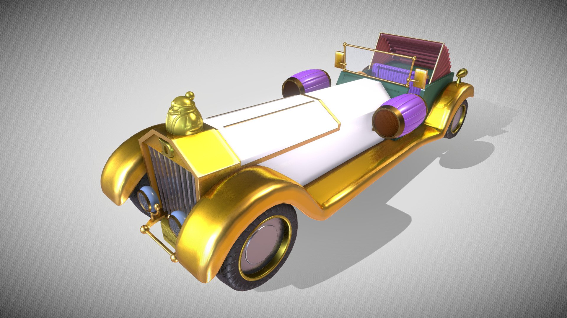 Dedede Car - Download Free 3D model by Ivyna J. Spyder (@ivynajspyder ...