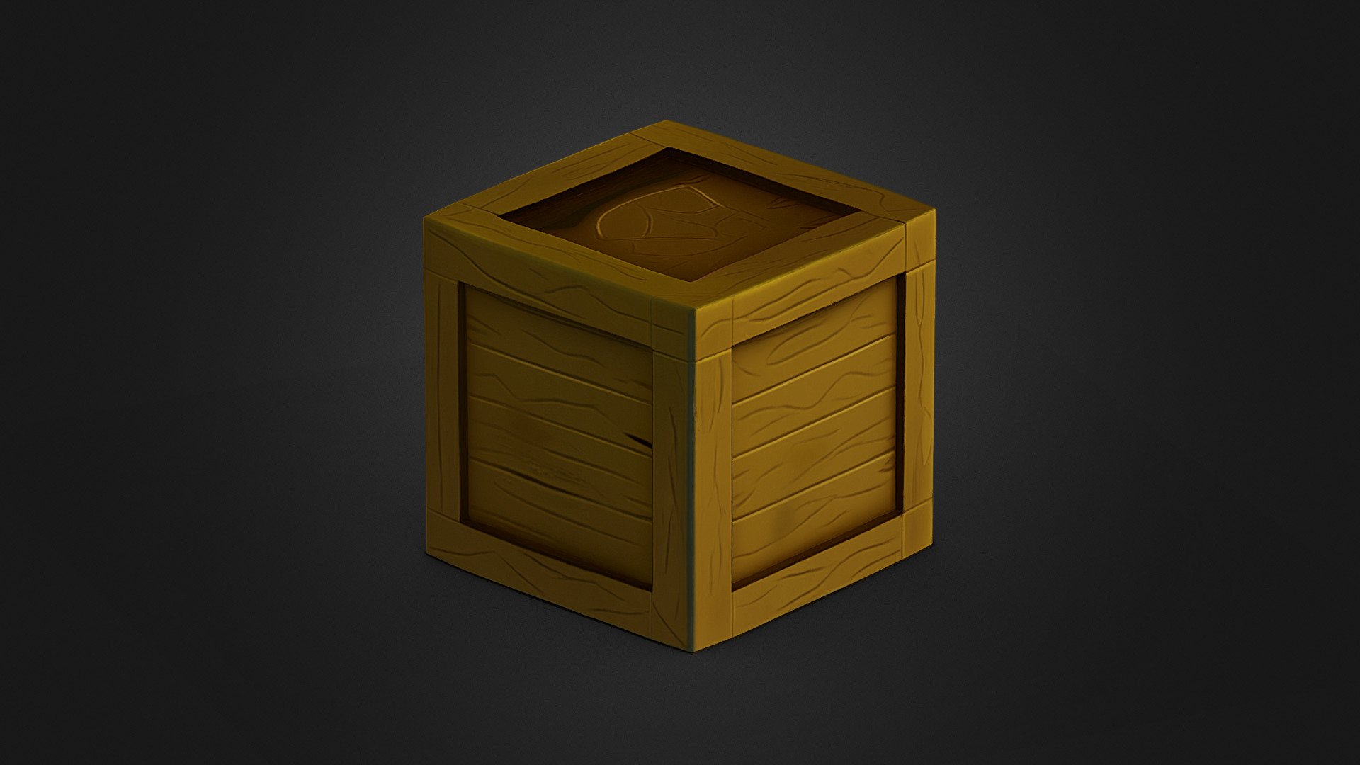 Simple Crate Box - Download Free 3D model by Mehdi Mirzaie (@MehdiMM ...