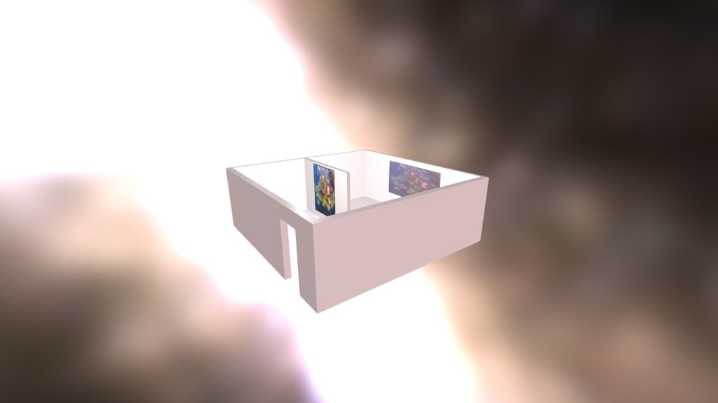 Square Room - 3D model by Hannah (@htownrow) [4137a44] - Sketchfab