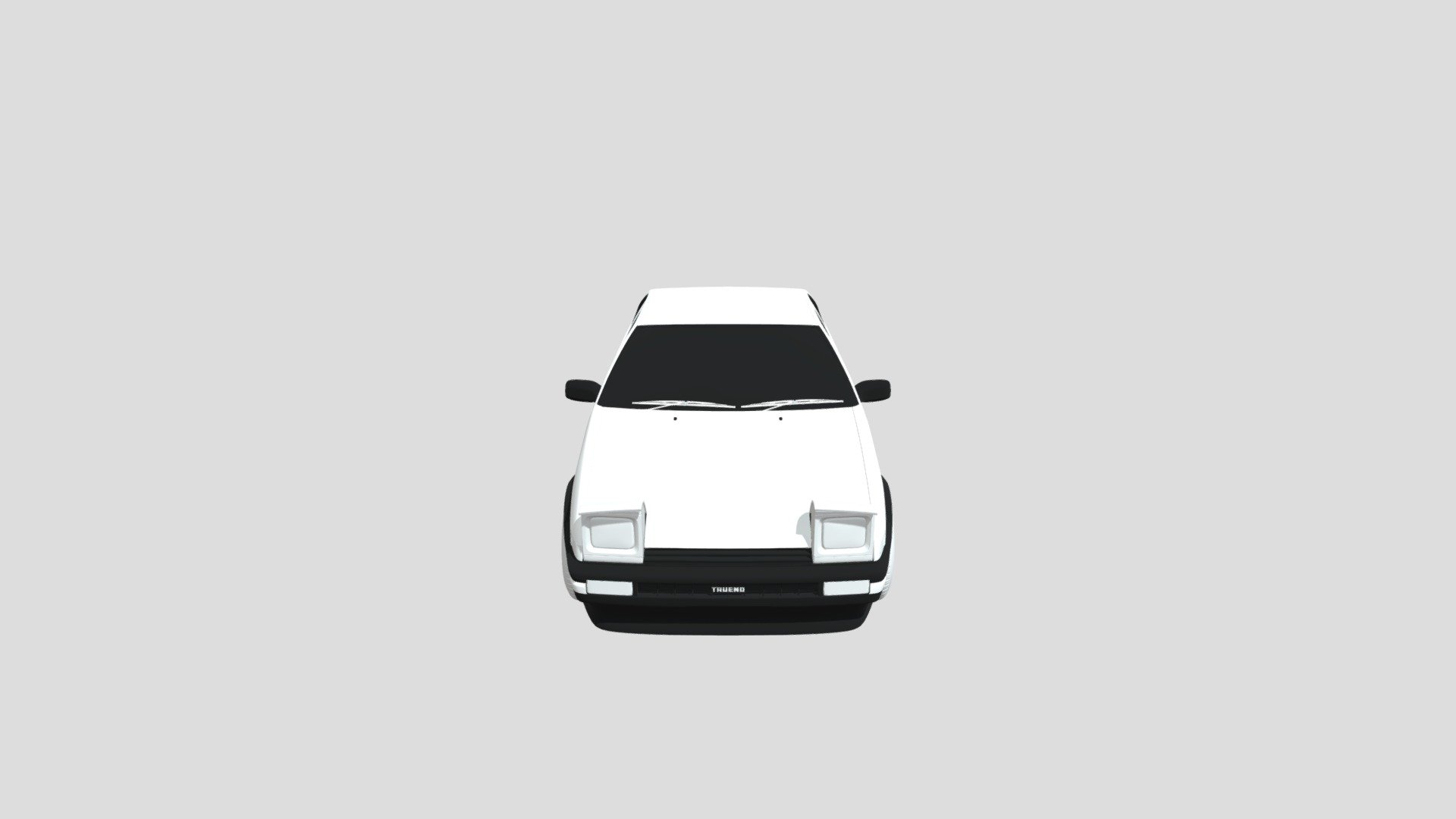 AE86 - Download Free 3D model by abalfaz [4137d4b] - Sketchfab