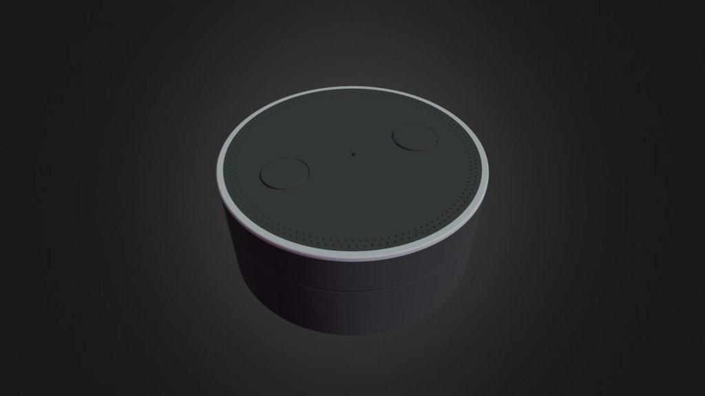 Amazon Dot - 3D model by isaacfank [413a194] - Sketchfab