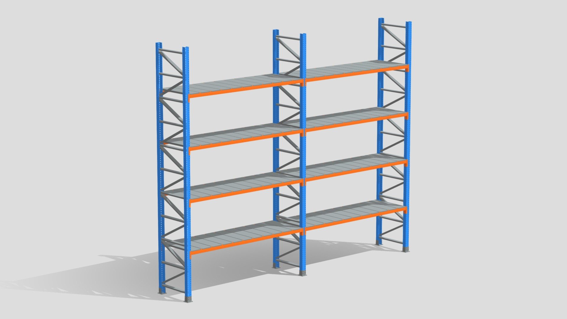Pallet Racking - 3D model by Angolt (@angolt.alex) [413a32a] - Sketchfab