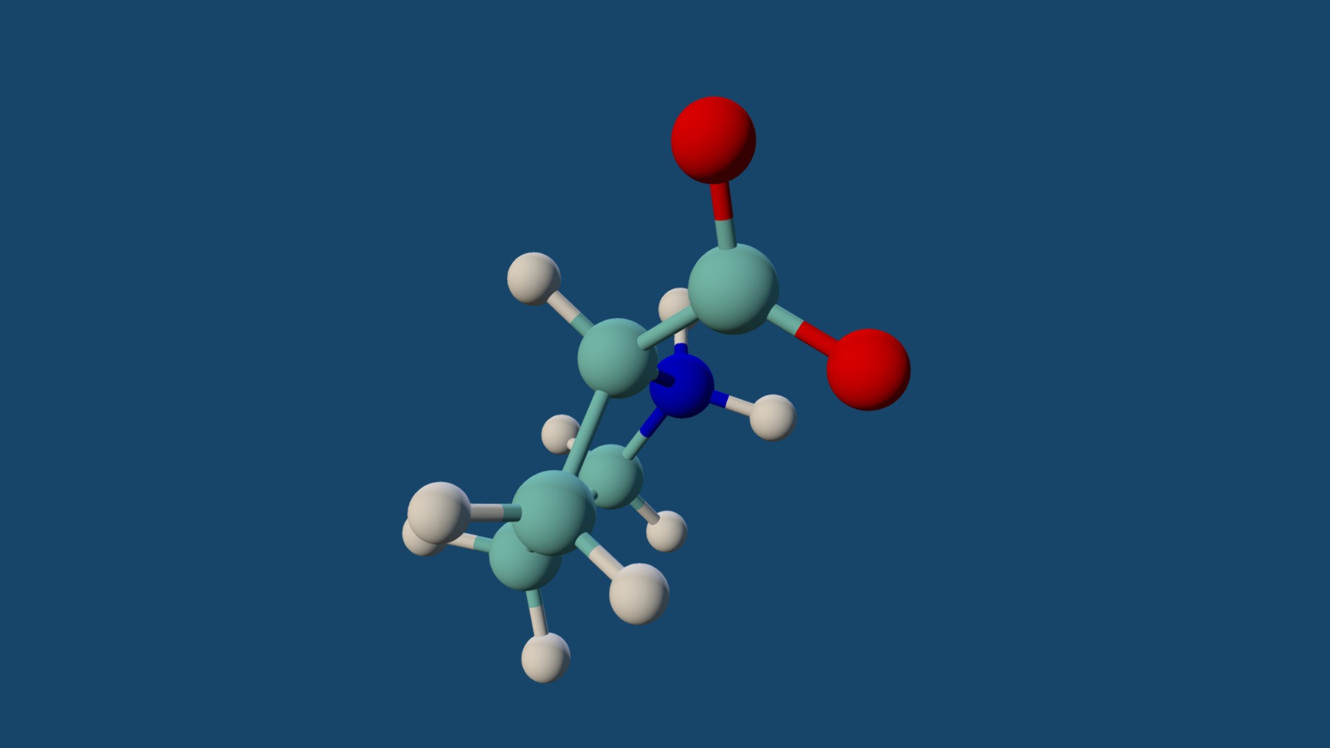 Eve3D Aminoácido Prolina - Download Free 3D model by EVE3D UNAM (@eve3d ...