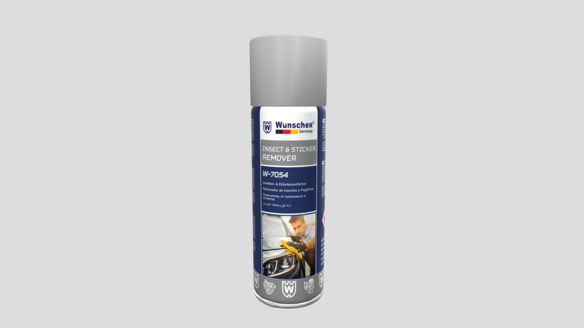 W7054 Insect & Sticker Remover - 3D model by Wunscher Germany ...