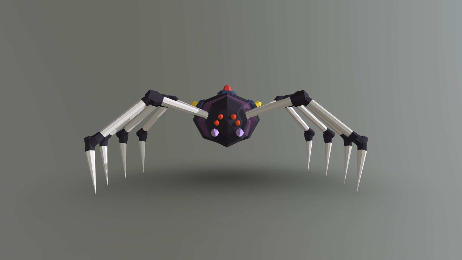 Spider - Download Free 3D model by projecthope [413bb20] - Sketchfab